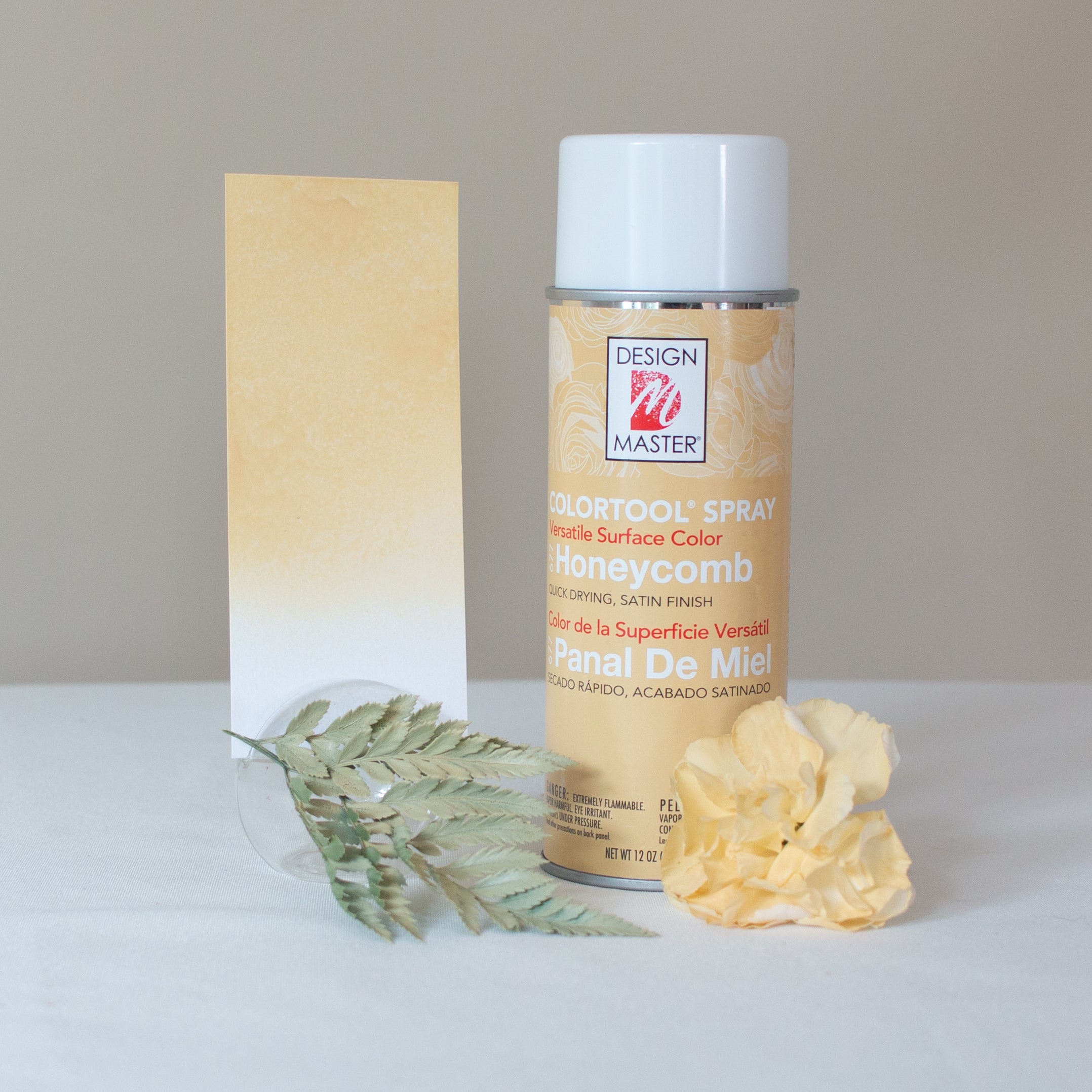 Honeycomb Yellow Design Master Floral Spray Paint | Flower Moxie | DIY