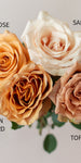 Tan Toffee Roses | Bulk Fresh DIY Wedding Flowers | Flower Moxie