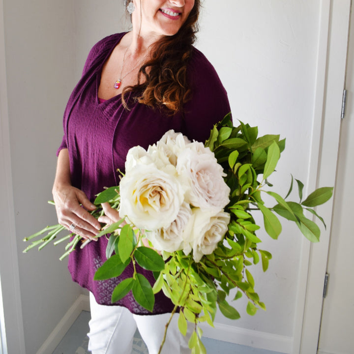 Early Grey Roses | Bulk Fresh DIY Wedding Flowers | Flower Moxie